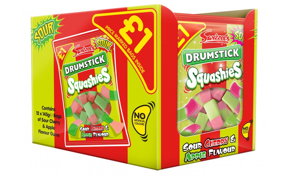 Large Apple and Sour Cherry Squashies | Kids Kandy
